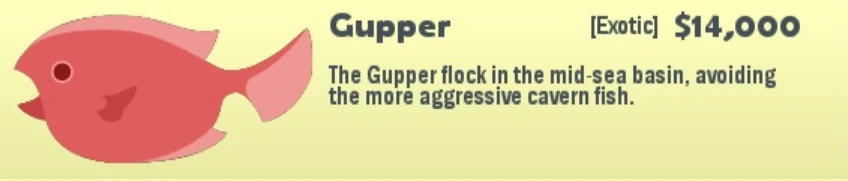 Gupper | Cat Goes Fishing Wikia | Fandom