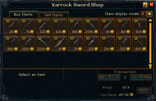 Varrock Sword Shop | Catanai Wiki | Fandom