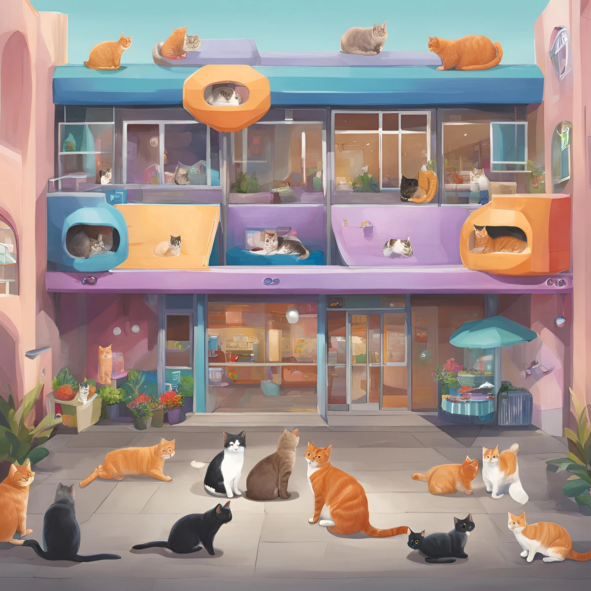 The maxwell mall of Cat-city | Cat-city Wiki | Fandom