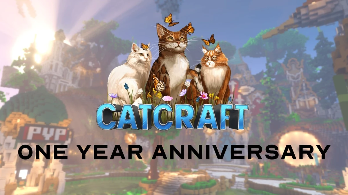 1 Year Anniversary 2021 | CatCraft Wiki | Fandom