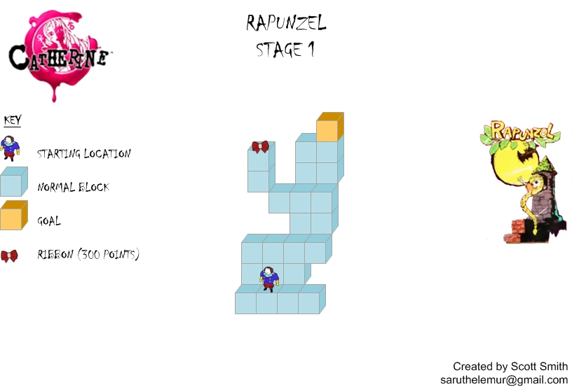Rapunzel Stage 01 | Catherine Wiki | Fandom