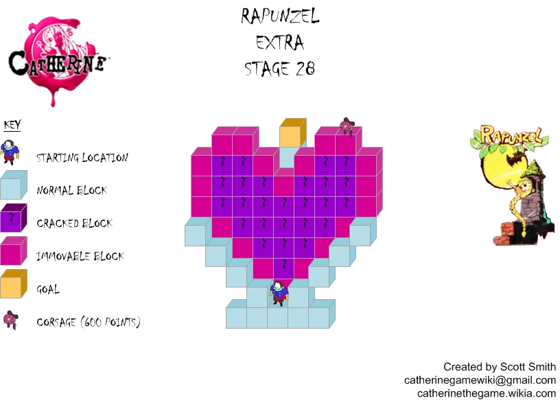 Rapunzel Extra Stage 28 | Catherine Wiki | Fandom