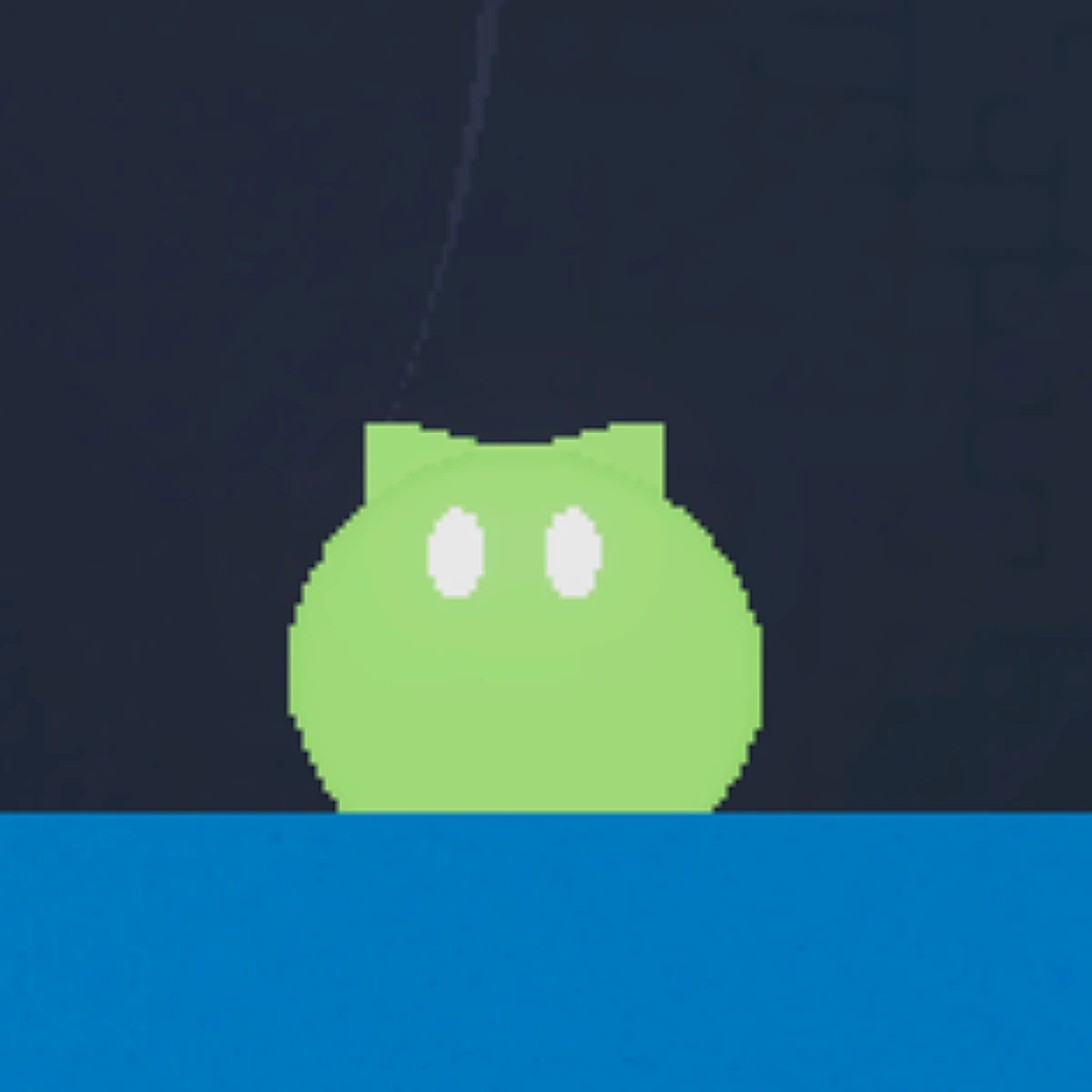 Зелёный кот | Cats are liquid Вики | Fandom