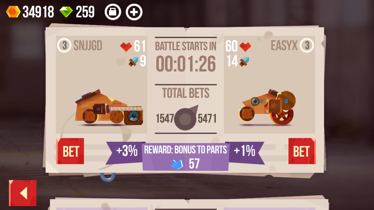 Bets | CrashArenaTurboStars Wiki | Fandom