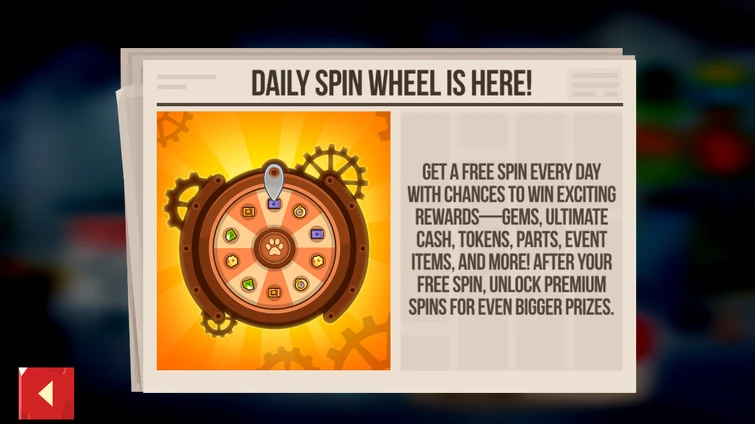 Daily Spin | CrashArenaTurboStars Wiki | Fandom