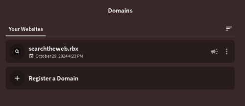 Domains | Roblox Catweb Wiki | Fandom