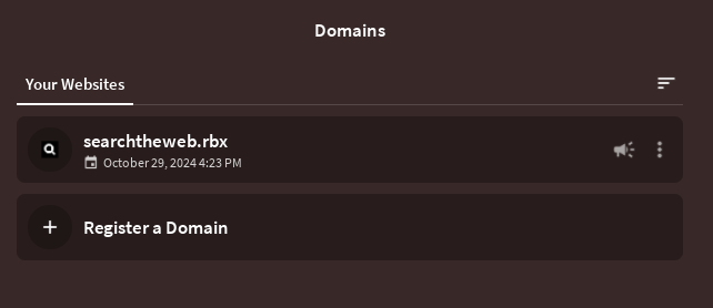 Domains | Roblox Catweb Wiki | Fandom