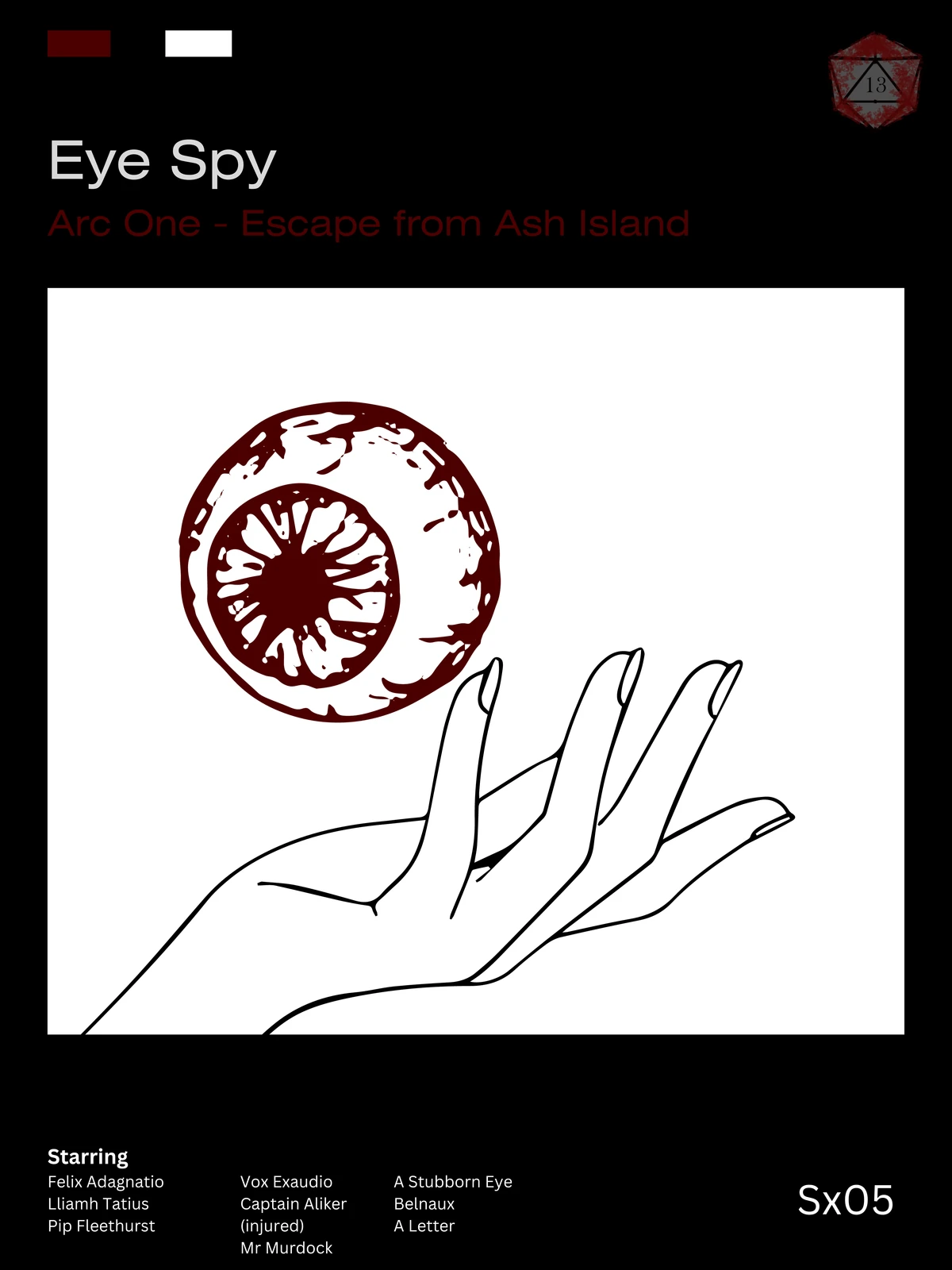 Sx05 - Eye Spy | Cavea Nocturna Wiki | Fandom