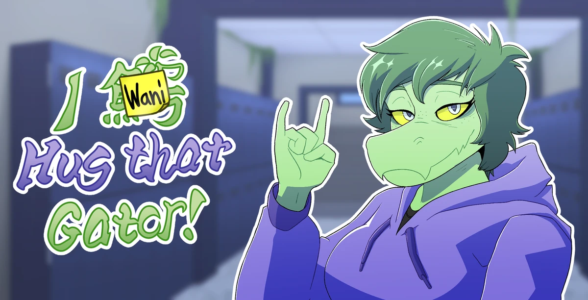 I Wani Hug that Gator! | Cavemanon Wiki | Fandom