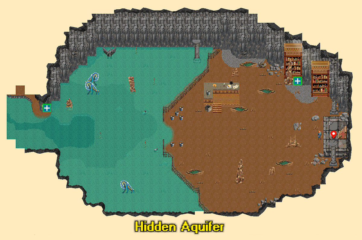 Hidden Aquifer Caves Of Lore Wiki Fandom