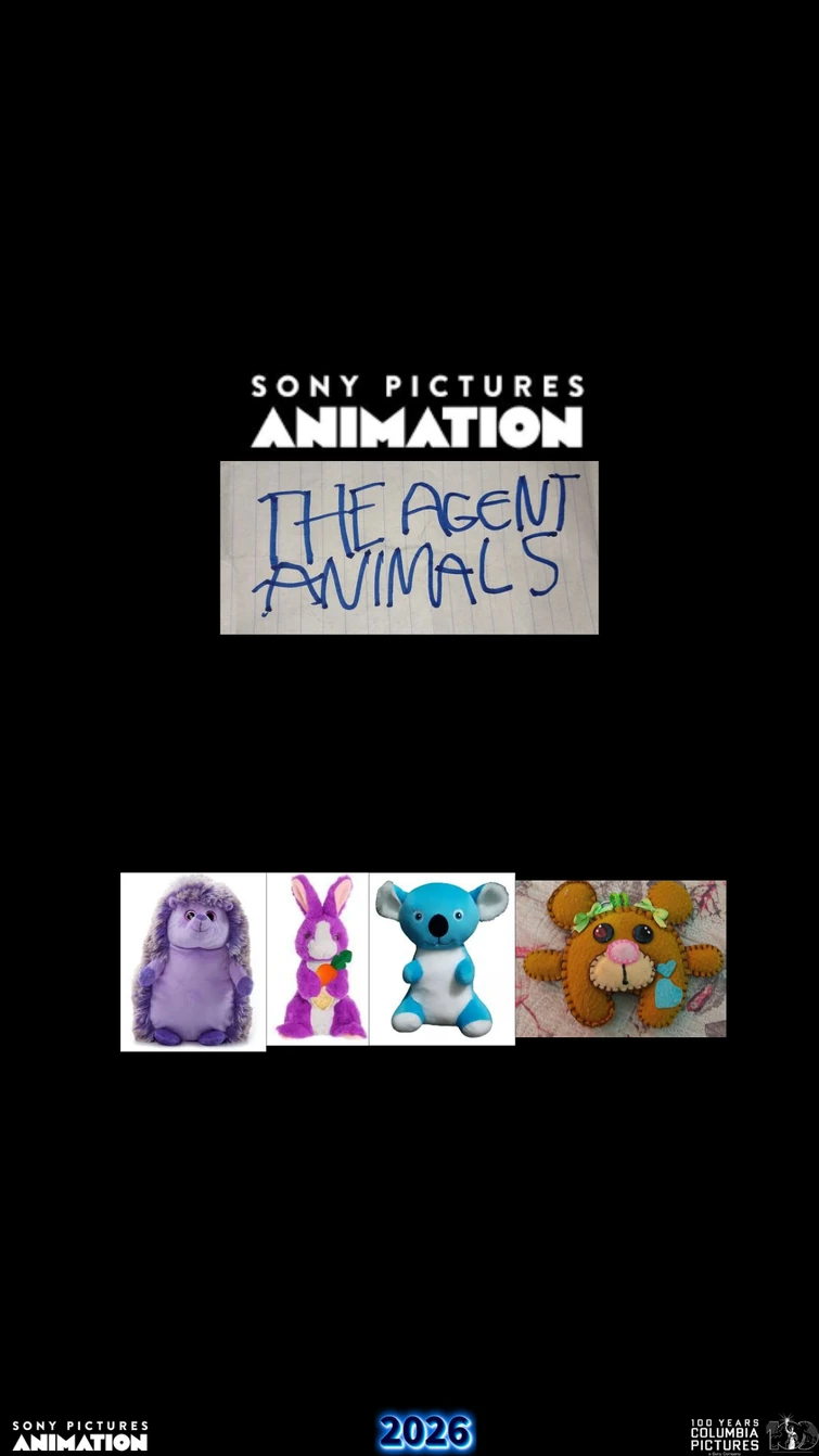 The Agent Animals movie film 2026 Columbia pictures Sony Pictures ...