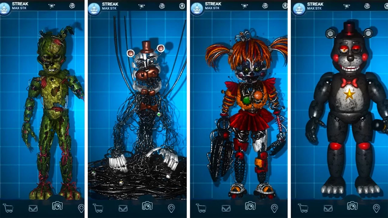 If the Fnaf 6 animatronics were in Fnaf AR :) | Fandom