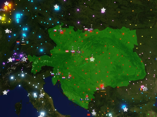 Austria-hungary but the borders are historically accurate | Fandom