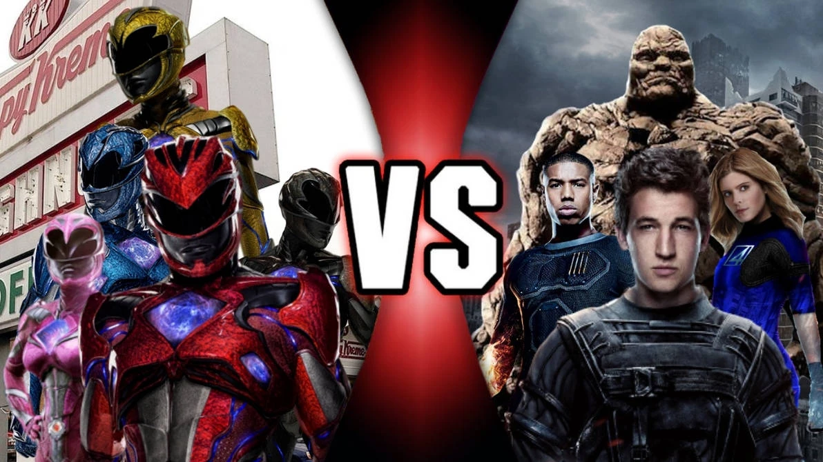 Power Rangers vs The Fantastic Four (Lionsgate's Power Rangers vs ...