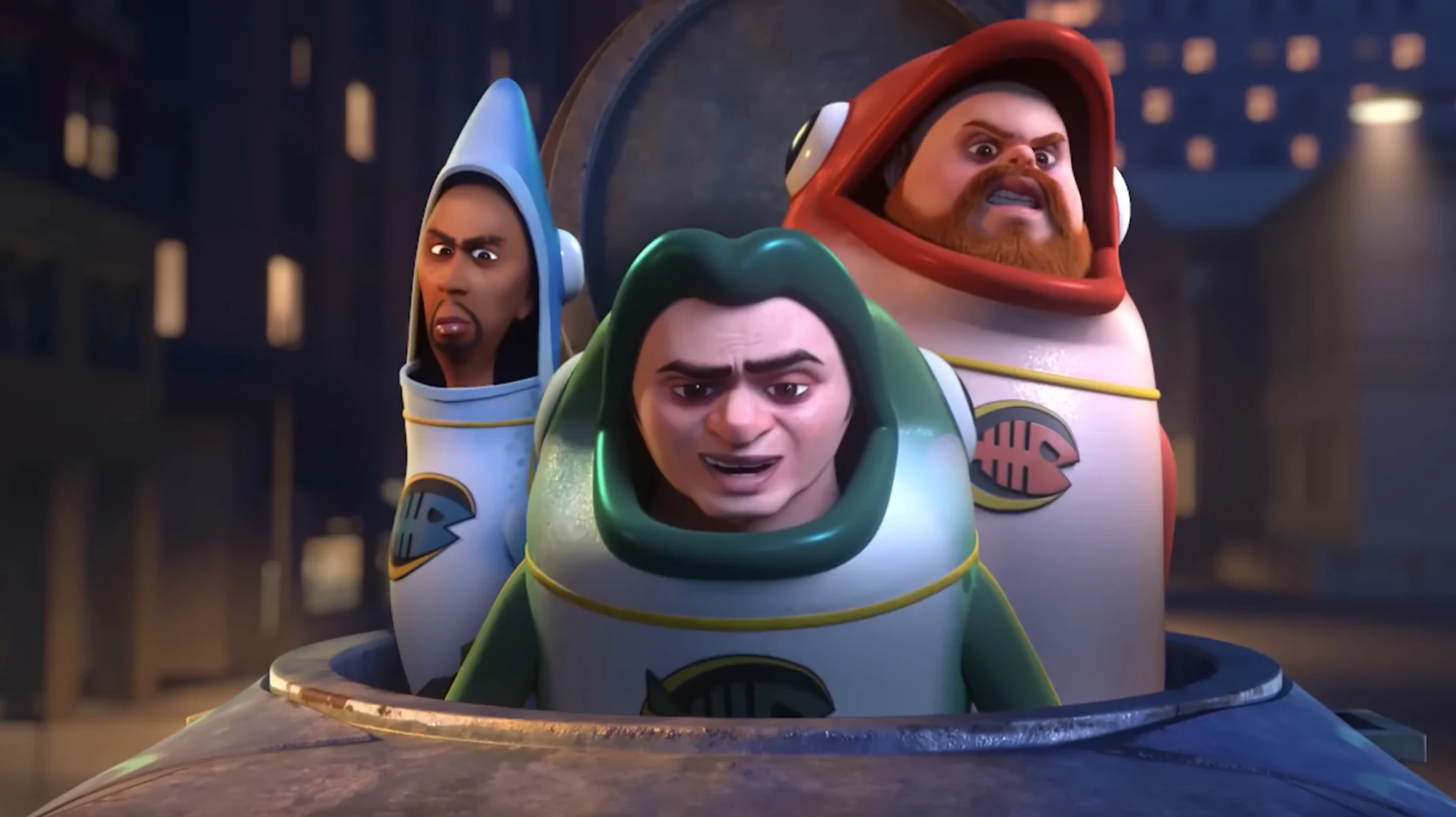 Are the Go Fish Gang and Dude Monkey from Megamind are Scrappy? | Fandom