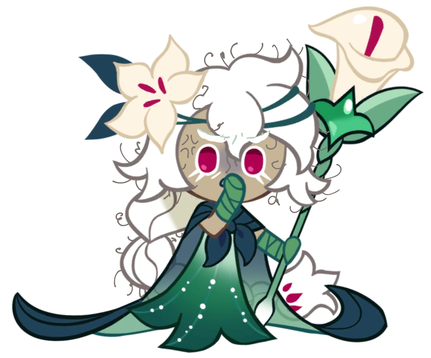 I made angry White Lily sprite. | Fandom