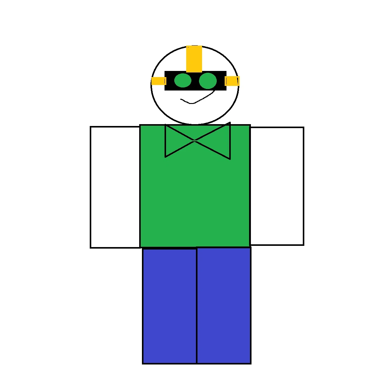 I drew my retrostudio avatar in paint | Fandom