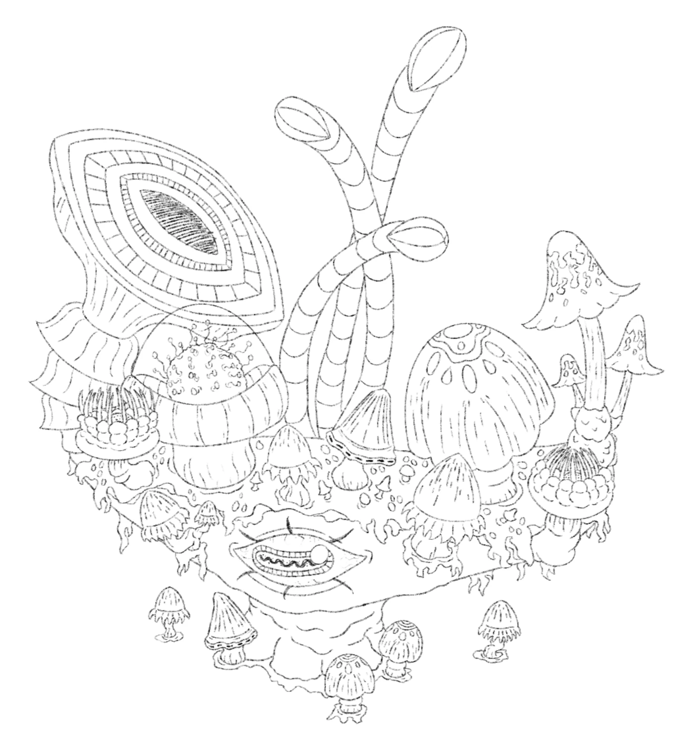 Rare Mushaboom W.I.P sketch: | Fandom