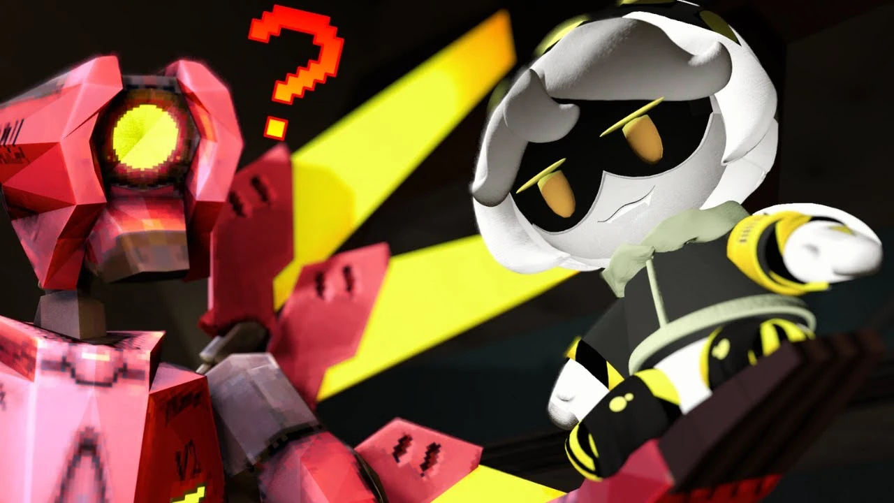 "Since V died, we're adding another robot named V2. It's like V but red ...