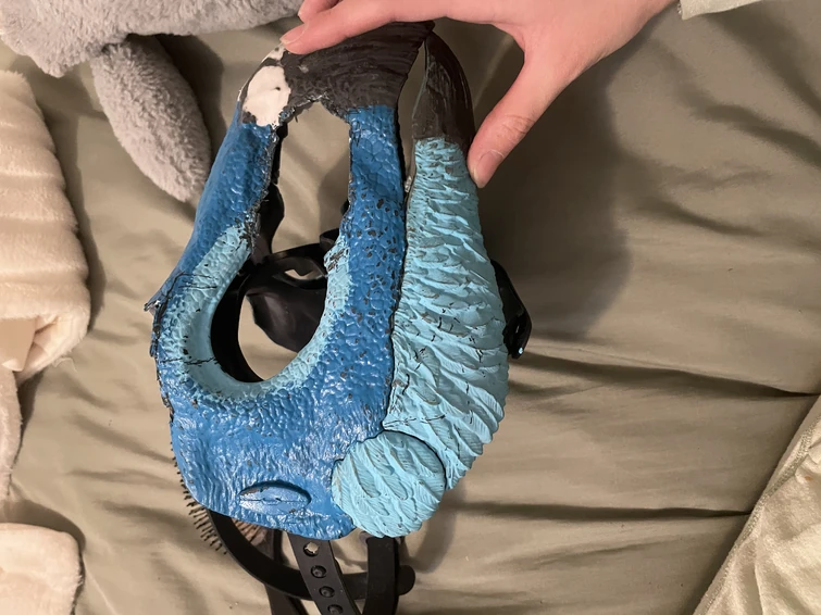 i got my cos cosplay mask mostly prepared for foam clay:> | Fandom