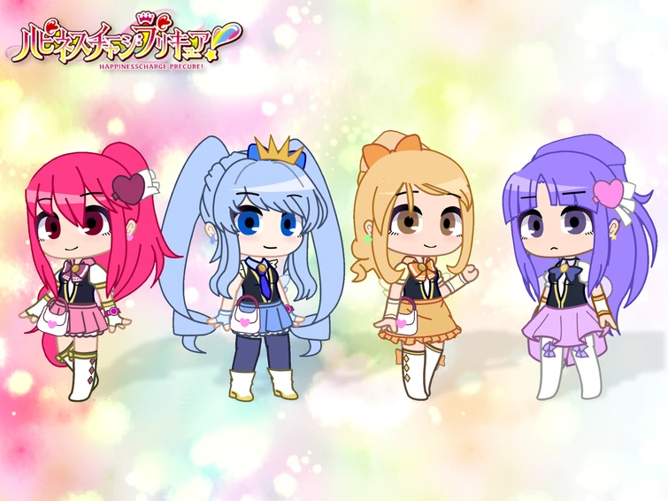 Happinesscharge precure in Gacha club | Fandom