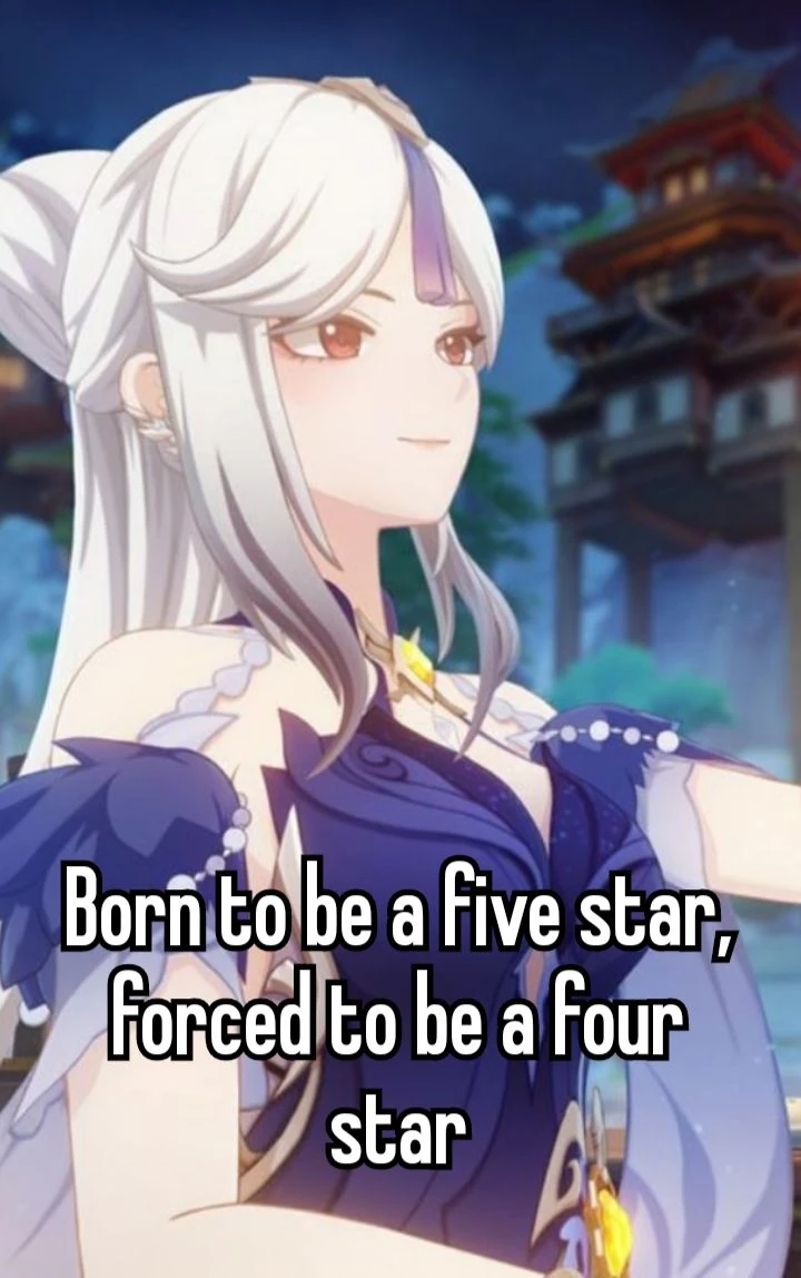 I wish she's a 5 star and Barbara were supposed to be a 5 but instead a ...
