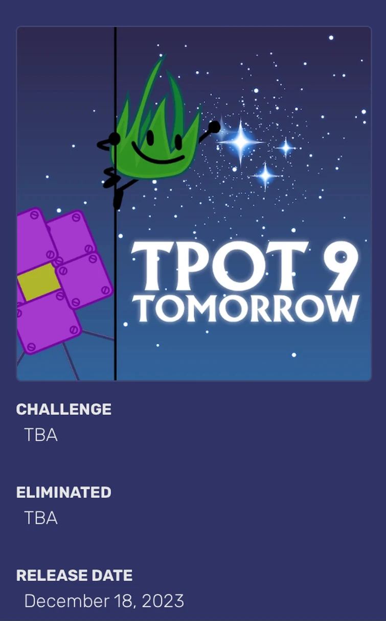 TPOT 9 IS CANCELLED (I THINK) AND IM CRYING | Fandom