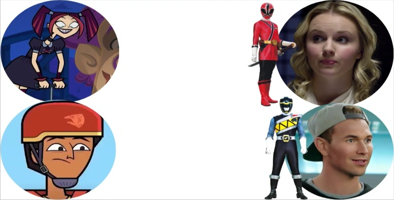 Total Drama 2023 Character who shares the same name as Power Rangers ...