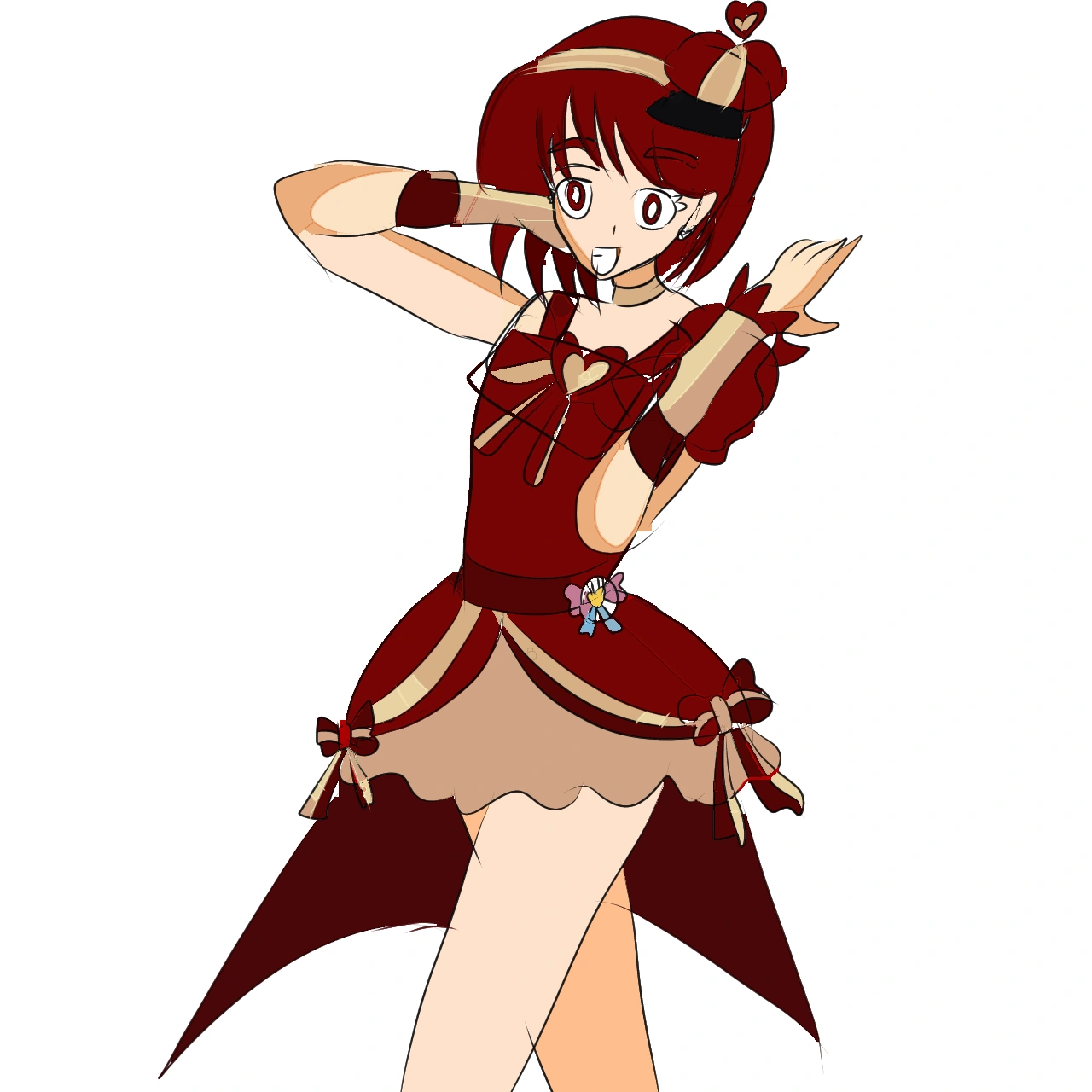 Wonderful Pretty Cure Oc:Cure bravery I found on my Instagram so I ...
