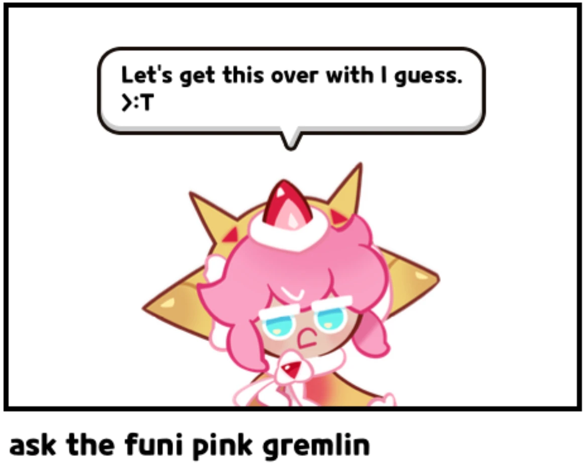 ask the pink gremlin | Fandom