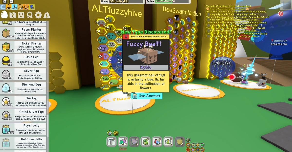 Journey to Fuzzy Hive #8! I got my first Fuzzy Bee! | Fandom