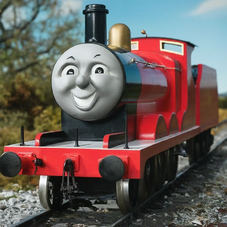 Some AI Generated Images of This Splendid Red Engine | Fandom