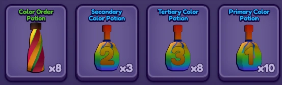 LF: P/S/T material potions [preferably secondary materials] + Robux element potions. | Fandom