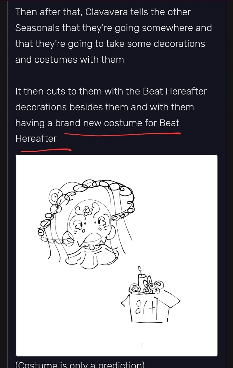 Only big thing I got right from my prediction | Fandom