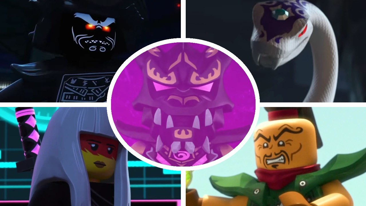 LEGO Ninjago: Masters of Spinjitzu - All Bosses (ProsafiaGaming style ...