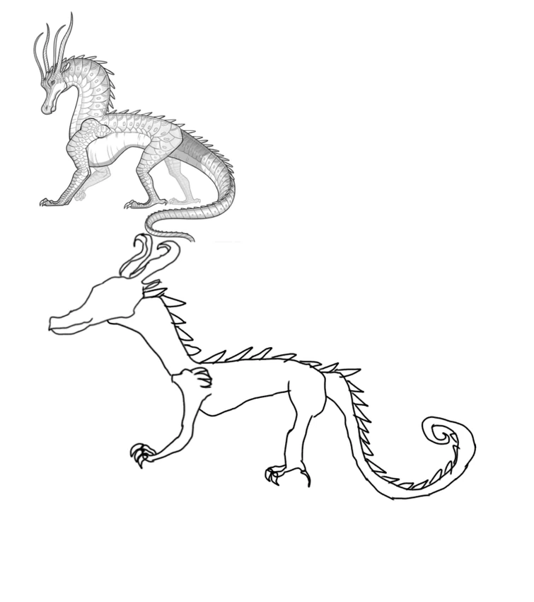 trying to make a silkwing wingless base (this is just a wip) | Fandom