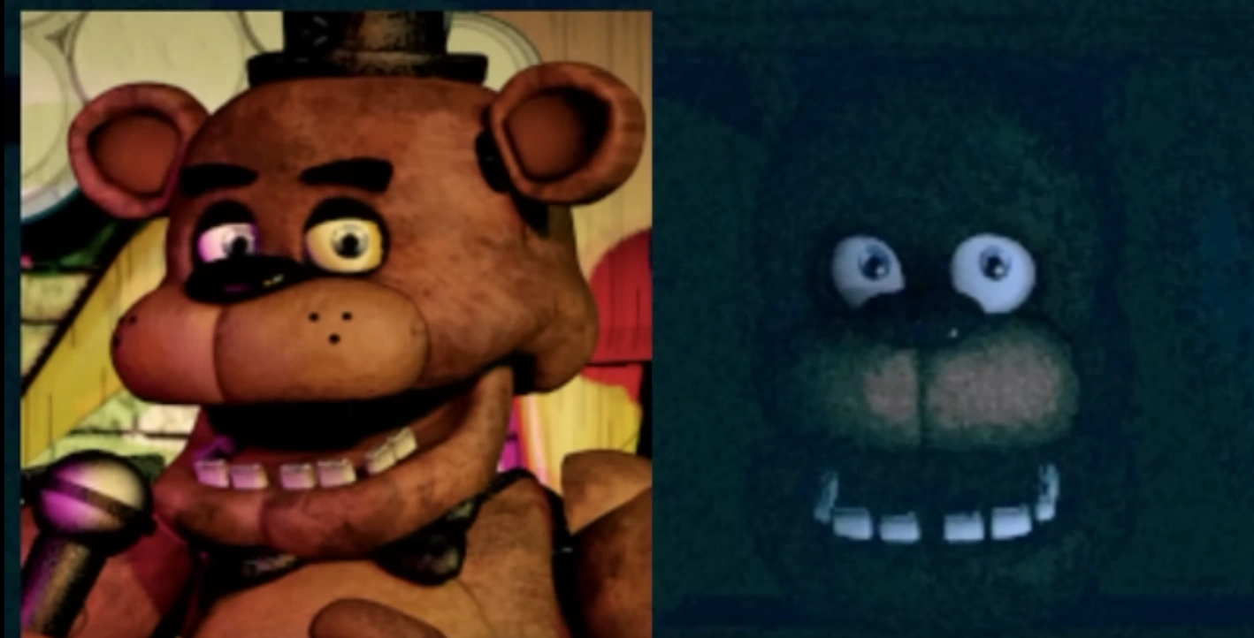 a stupid theory about freddy's head from backstage(sorry for bad ...