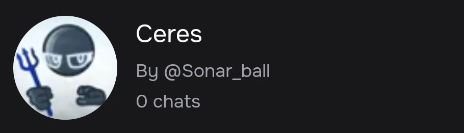 Da great poll has spoken, Ceres has been choosen | Fandom