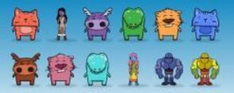 What are these i-Ready characters names? | Fandom