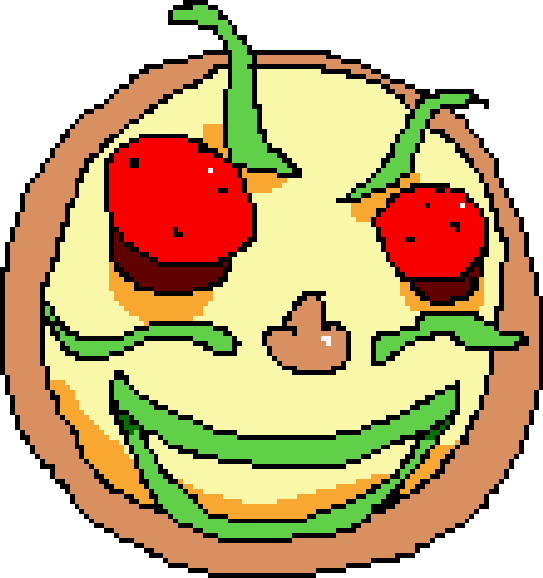 made lil sprites for pizzaface in the demos (do you see the difference ...