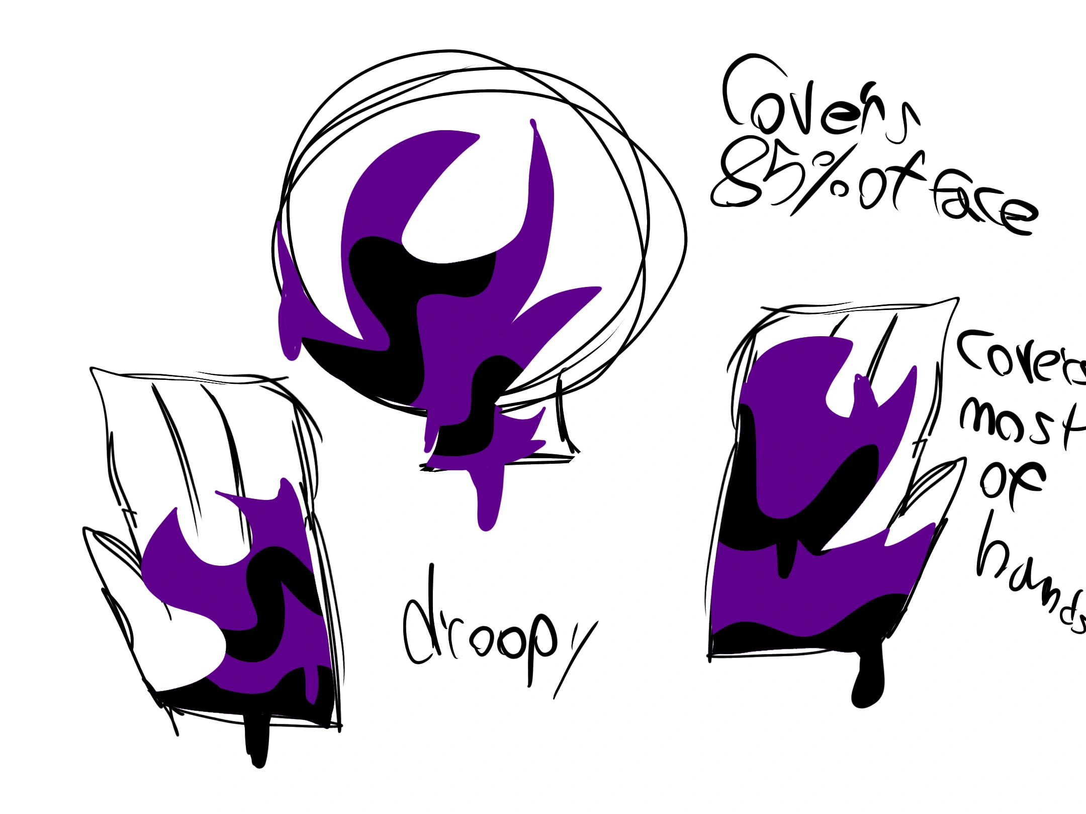 Concept of a corruption I might use for a random redesign | Fandom