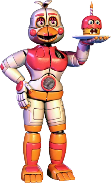 Is Funtime Chica the springlock suit in SL Night 4 | Fandom