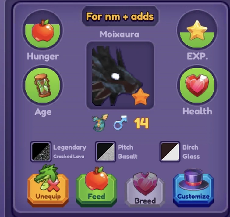 trading a fm dbl 2/3 THL 1/3 cracked lava moixaura! | Fandom