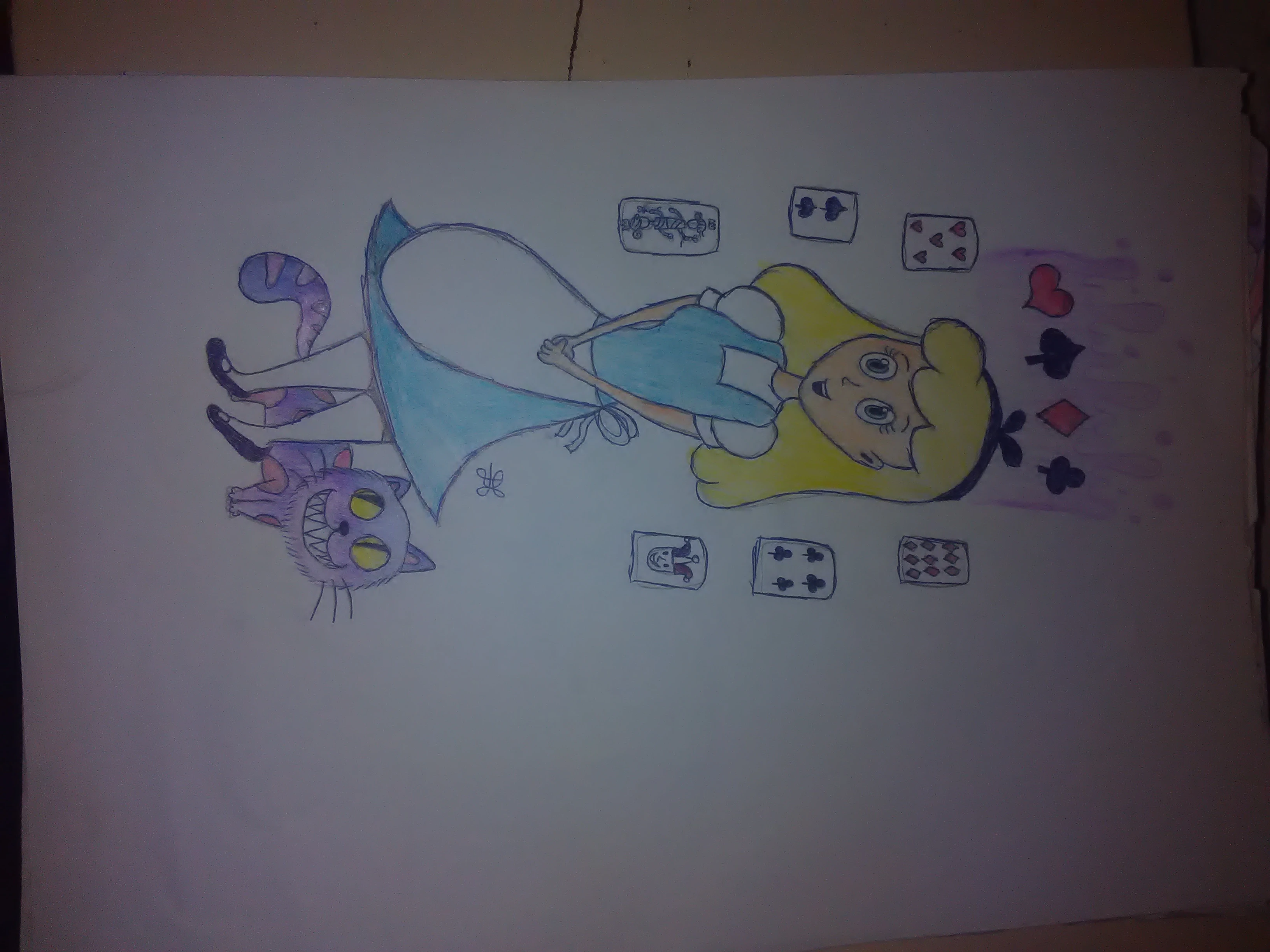 My Alice in Wonderland drawing | Fandom