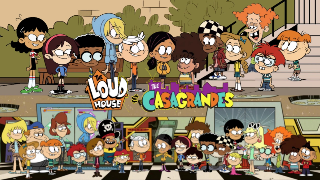 Here's another Loud House & Casagrandes wallpaper I made. | Fandom