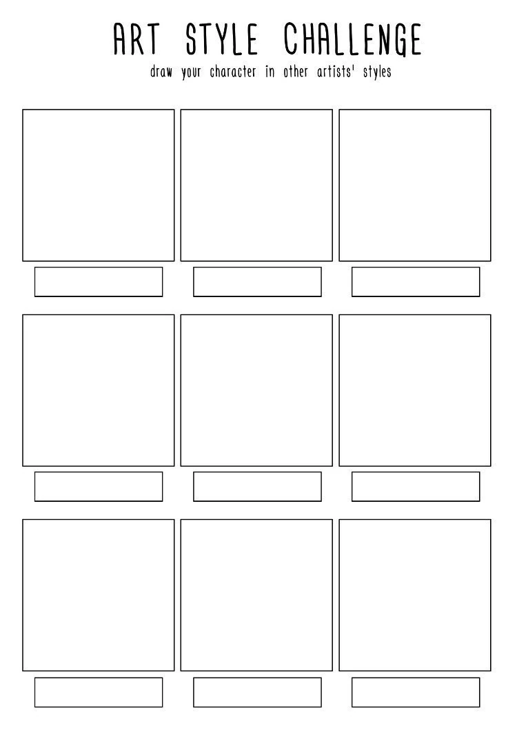 show me examples of your art and i'll attempt to draw my oc in your ...