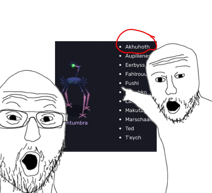 Akhuhoth is so popular that it was referenced in one of Pentumbra's ...