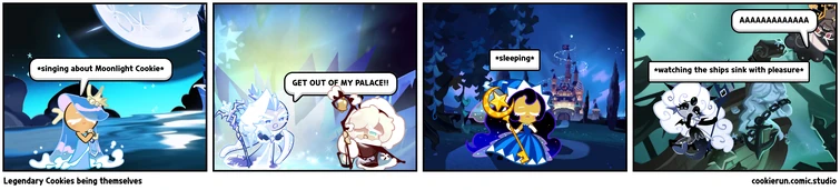 Legendary Cookies in CRK being themselves | Fandom