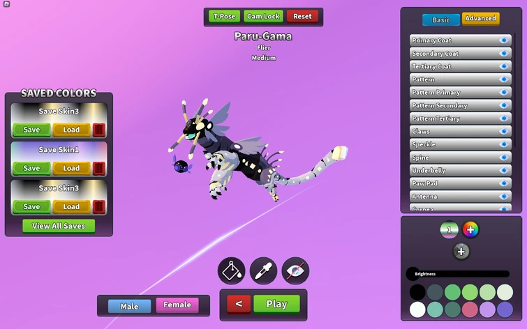 GIVE ME YOUR PARU GAMA SKINS | Fandom