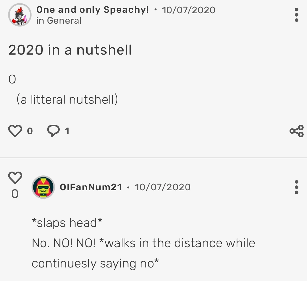 BFDI Wiki Posts and Replies from 2020 | Fandom